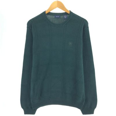 古着 アイゾッド IZOD コットンニットセーター メンズL相当 /eaa472818