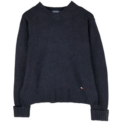 古着 00年代 トミーヒルフィガー TOMMY HILFIGER ドライバーズニット