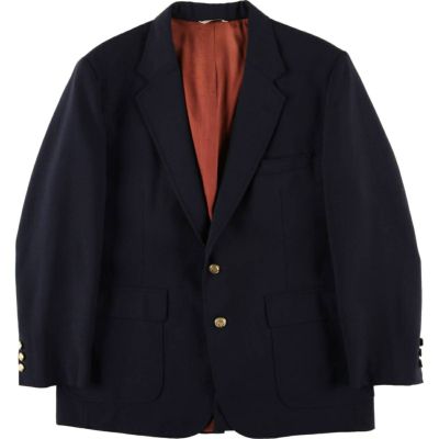 古着 ジバンシィ Givenchy MONSIEUR 紺ブレザー テーラードジャケット