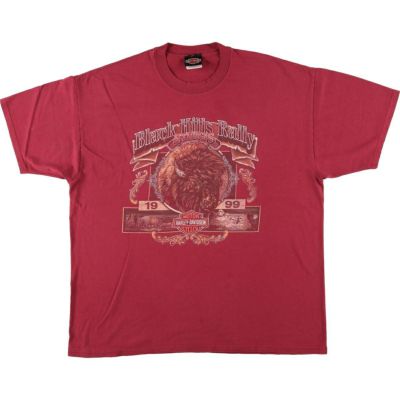 古着 00年代 ハーレーダビッドソン Harley-Davidson 鷲柄 イーグル柄