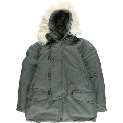 古着 米軍実品 80年代 N-3B ミリタリー フライトジャケット USA 古着 米軍実品 80年代 N-3B ミリタリー フライトジャケット USA