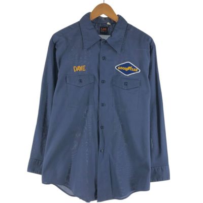 古着 リー Lee 長袖 フランネルチェックシャツ メンズXXL相当