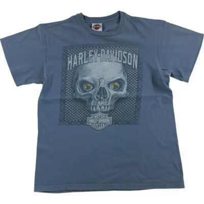 古着 ハーレーダビッドソン Harley-Davidson ドクロ柄 スカル柄 古着 ハーレーダビッドソン Harley-Davidson ドクロ柄 スカル柄